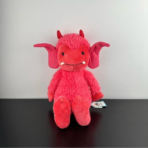 Jellycat | Toys | Jellycat Pandora Pixie Plush 4 Red Pink Nwt Devil ...